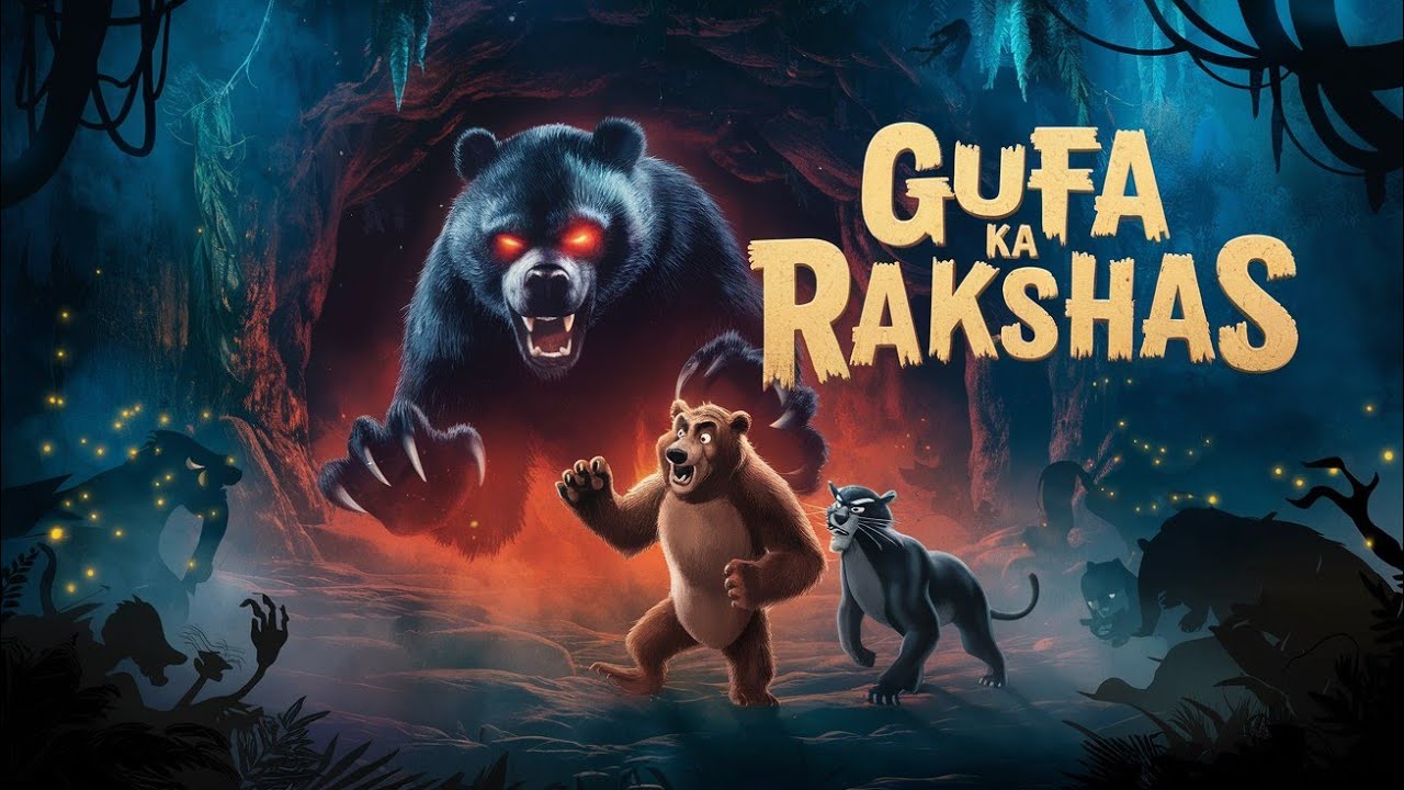 गुफा का राक्षस!Gufa ka rakshas!hindi cartoon kahaniya!kuds cartoon ...