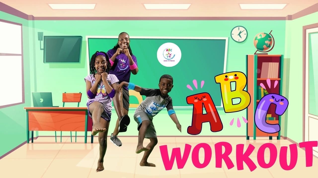 ABC Workout | Kids Fitness | Fun Exercises for Kids | Brain Break - YouTube