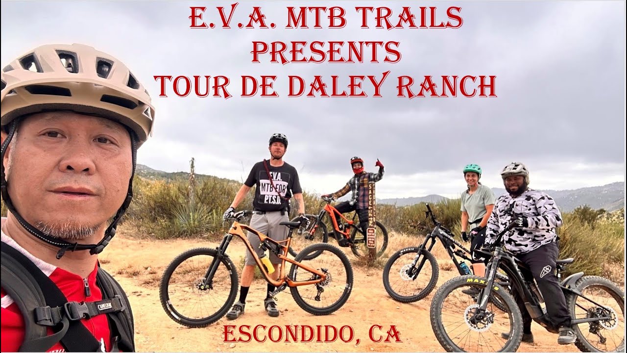 EVA MTB Trails: Tour de Daley Ranch - YouTube