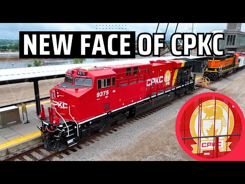 NEW and FRESH Paint -CPKC's New Paint Scheme!- - YouTube