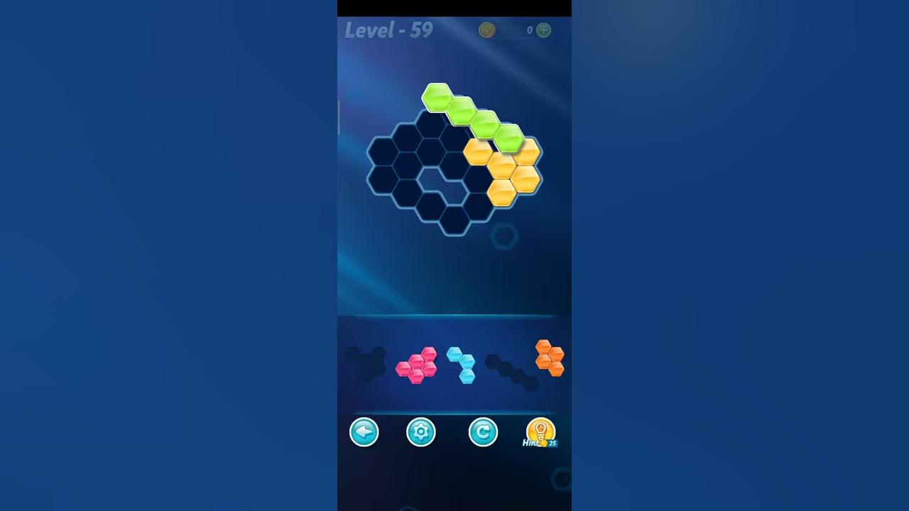 Block ! Hexa Puzzle ! Novice block 3 to 5 levels ~ level 59 - YouTube