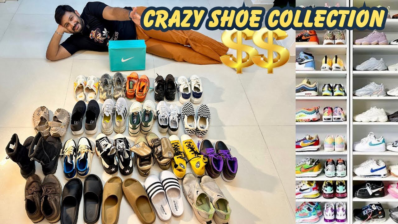 My 1000000 rs Shoe Collection | Nike | Adidas | Lv | Vans | Converse 🔥 ...