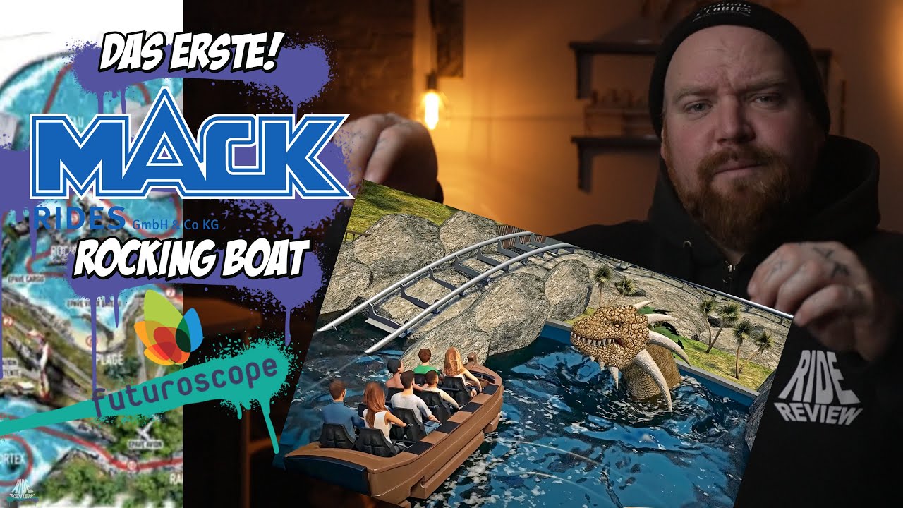 Das Erste! MACK Rides - Rocking Boat kommt! - Futuroscope - Ride Review ...