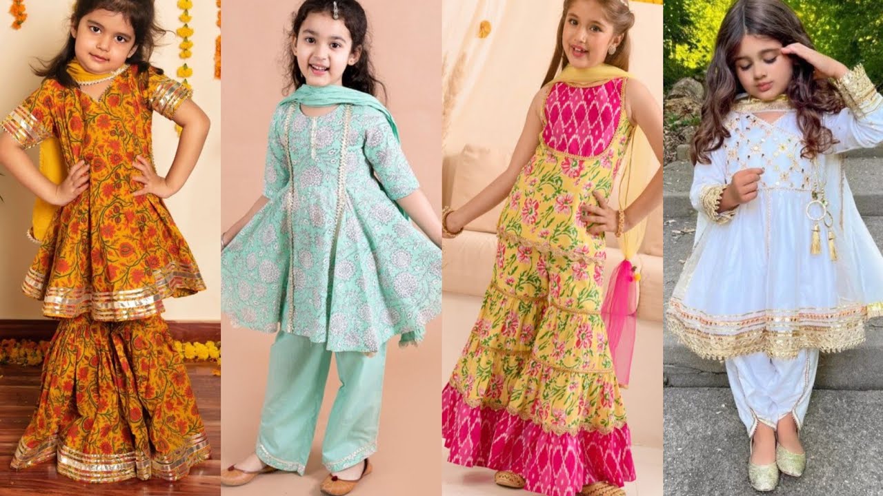 Salwar Suit Design For girls kids / Baby girl Salwar suit design ...