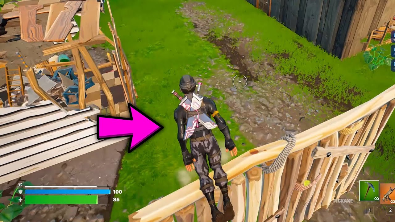 Deal damage to enemy players within 5 seconds of mantling - YouTube