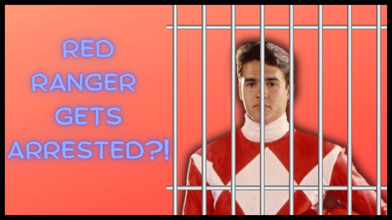 Red Power Ranger GETS ARRESTED! - YouTube
