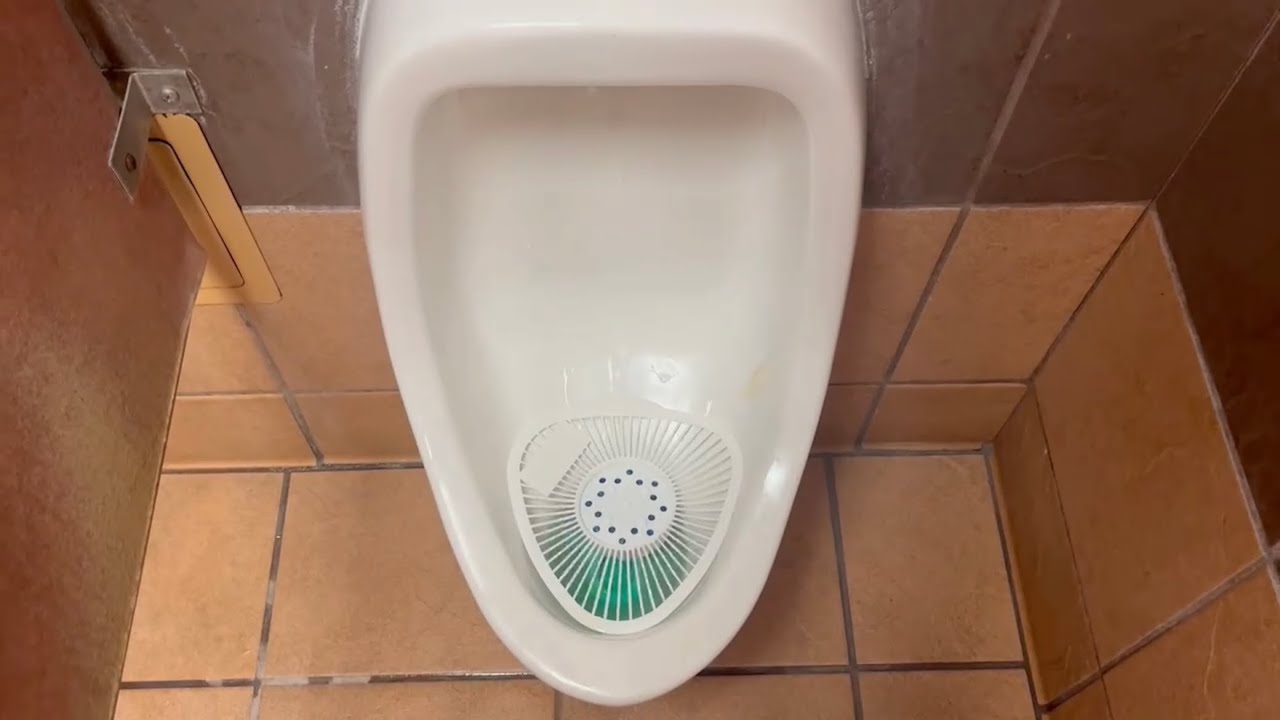 October 15, 2023: Men’s Restroom at Arby’s Chino Hills Pkwy in Chino ...