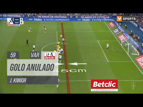 FC Porto, Golo Anulado, J. Kiwior (VAR), 59m | FC Porto - Arouca (Liga 26/27 #3)