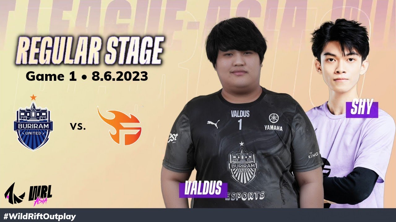BRU vs. TF • Game 1 | Regular Stage | WRL Asia 2023 | Buriram United vs. Team Flash - YouTube