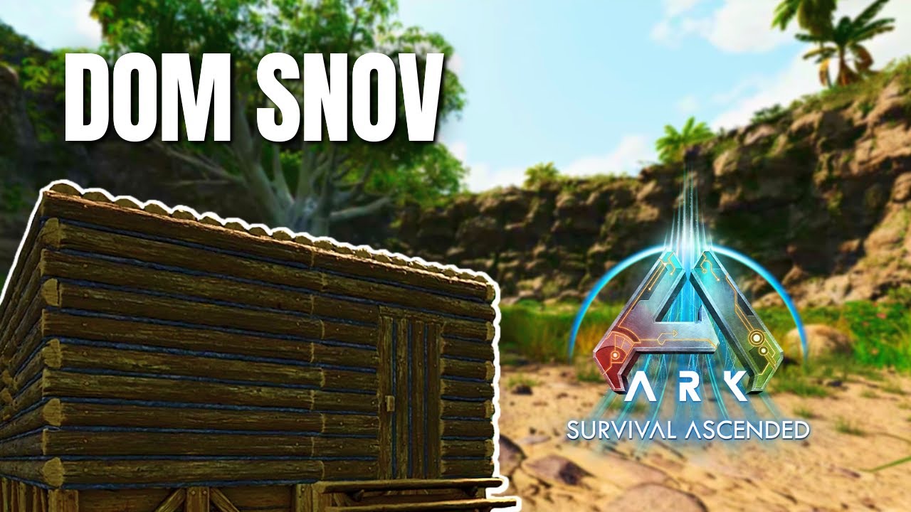ARK: Survival Ascended SK/CZ #8 Dom snov - YouTube