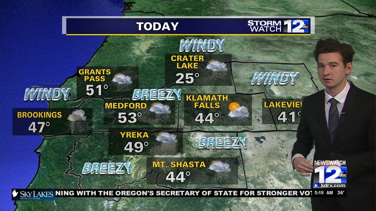 Tuesday, April 18th Morning Weather - YouTube