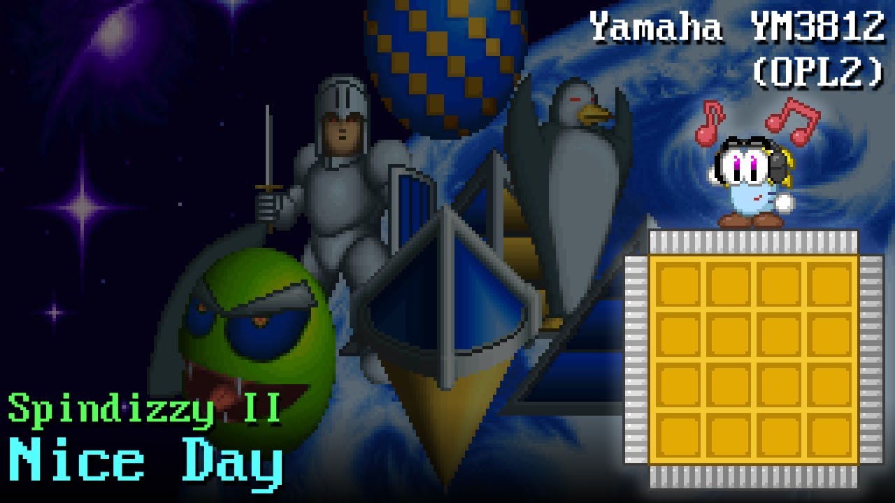 [Cover] Spindizzy II - Nice Day (Yamaha YM3812 "OPL2") - YouTube