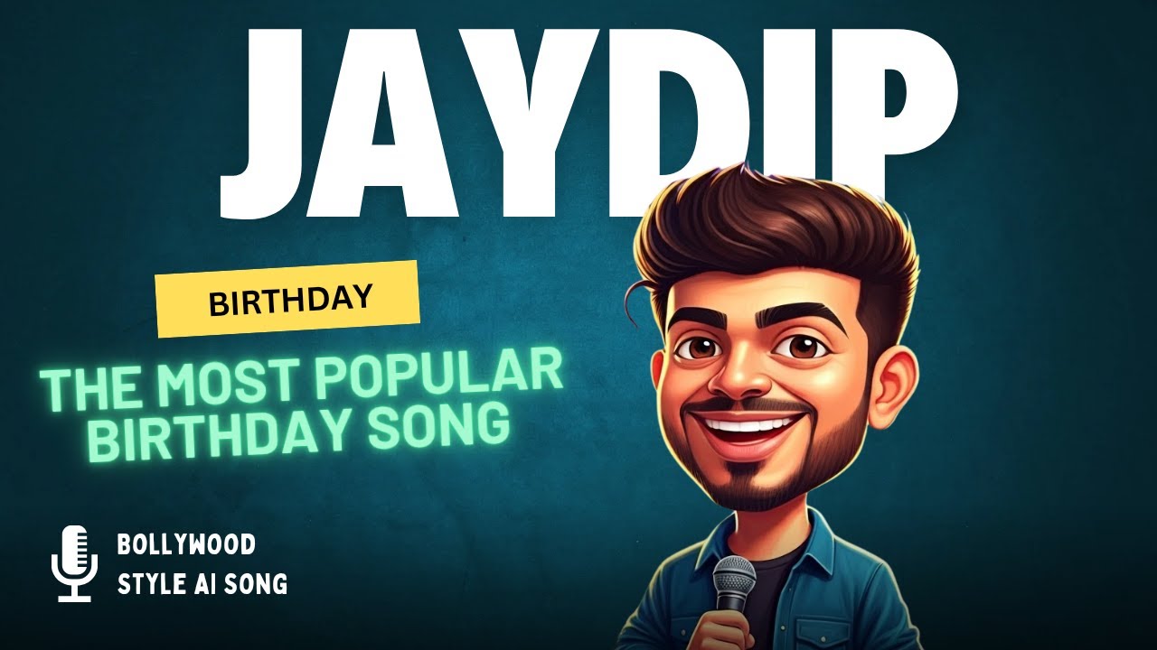 Happy Birthday JAYDIP 🎂 Birthday Song With Your Name 🎤 #birthdaysongs # ...