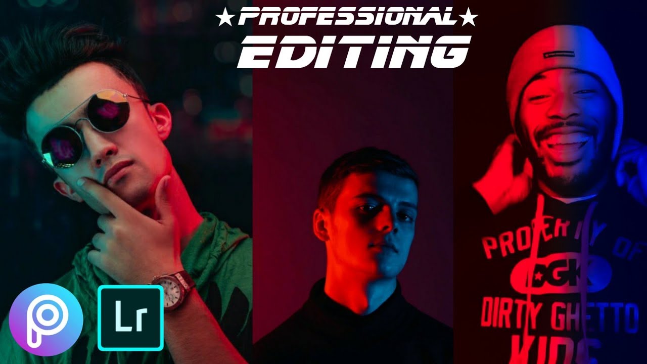 Popular Red & Blue Color Editing || PicsArt Editing 2019 ...