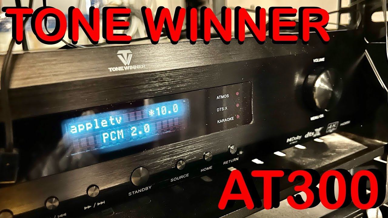 Tone Winner AT-300 Surround Sound 16 channel Pre-pro Review - YouTube