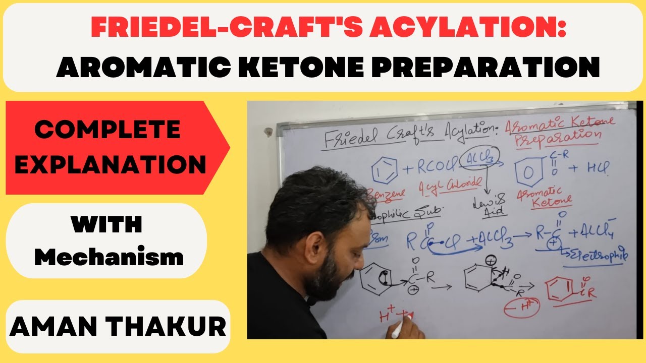 Friedel Craft's Acylation Reaction: Aromatic ketone preparation ...