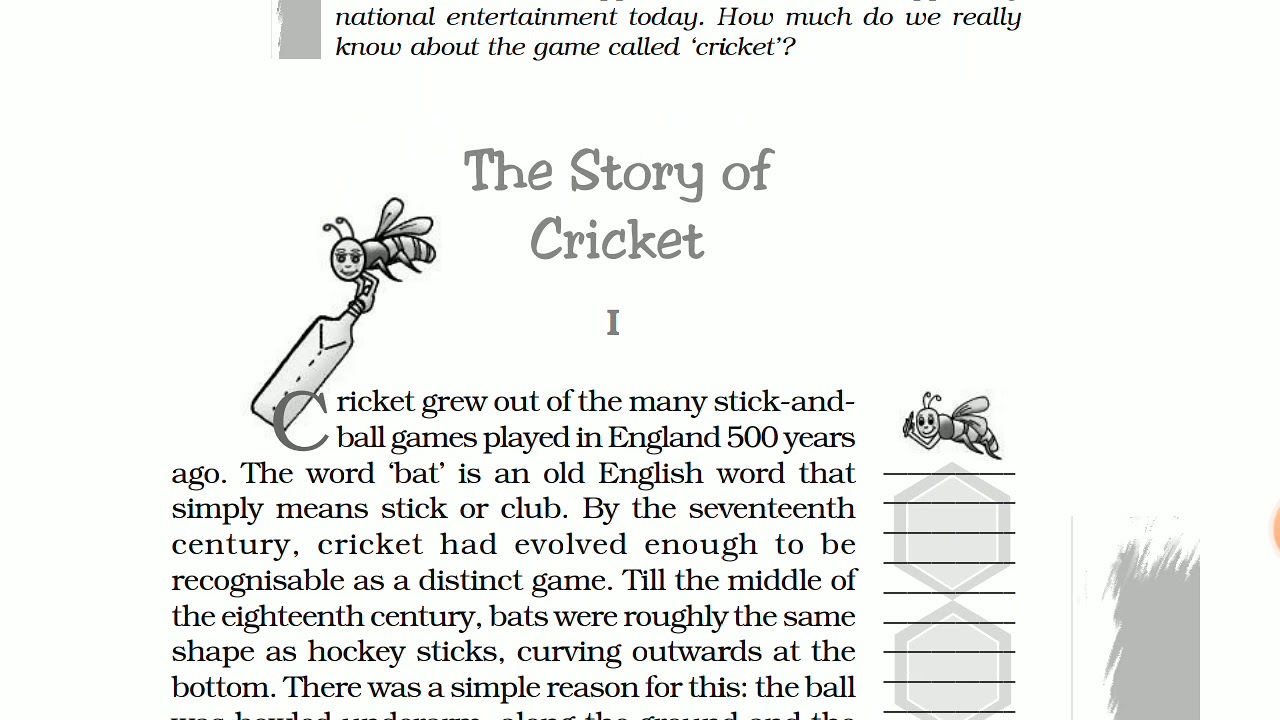 the Story Of Cricket CLASS 7 ENGLISH NCERT YouTube the-story-of-cricket-class-7-english-ncert-youtube