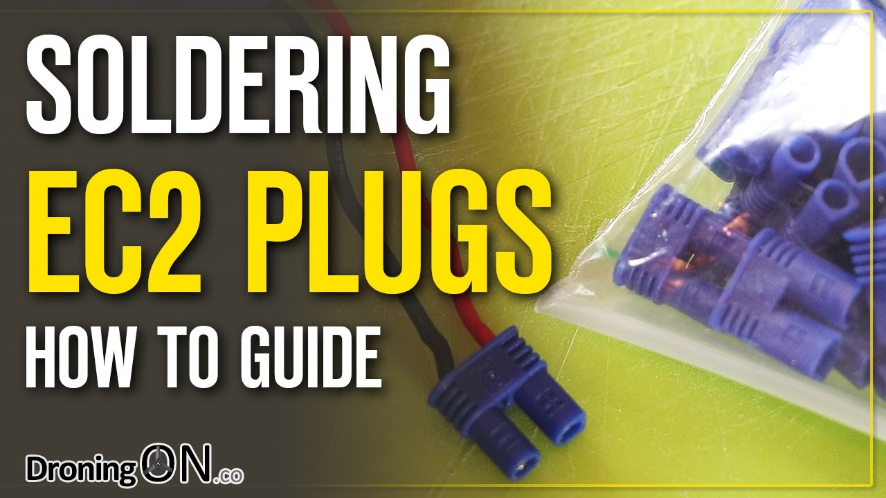 DroningON | How To Change & Solder EC2/EC3 Battery Connectors - YouTube