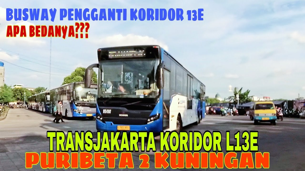 BUSWAY PURIBETA KUNINGAN L13E EKSPRESS - YouTube