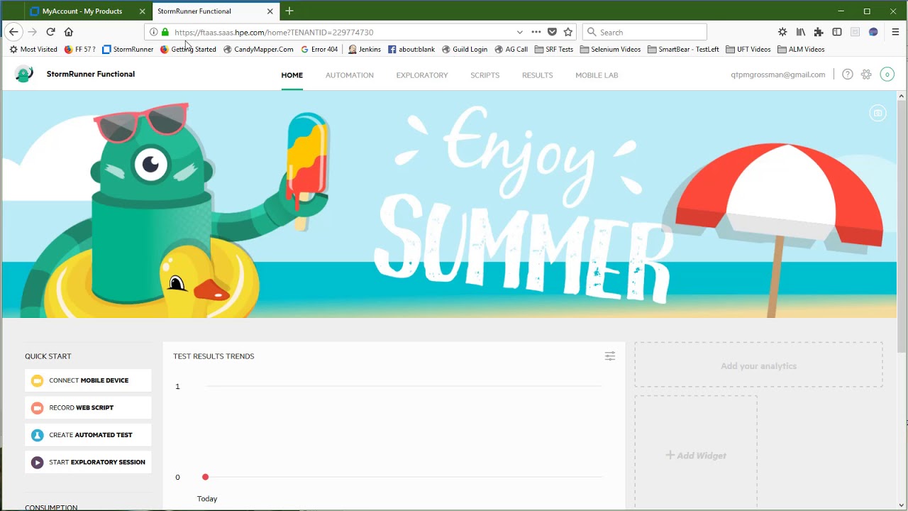 MicroFocus StormRunner Function (SRF) Setup with UFT 14.03 Script ...