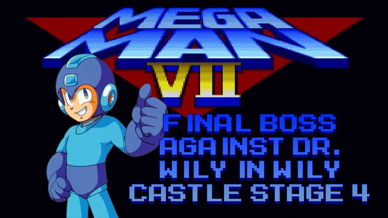 Mega Man 7 Final Boss in Wily Castle Stage 4 - YouTube