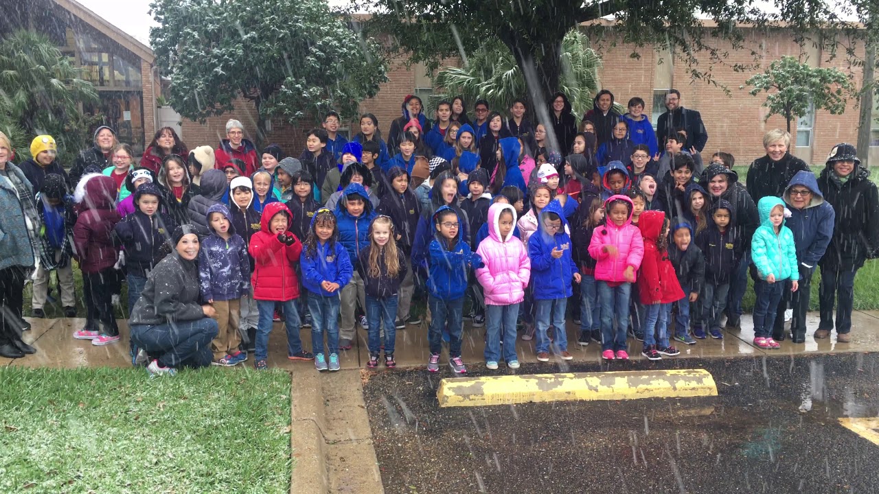 Snow in McAllen Texas - YouTube