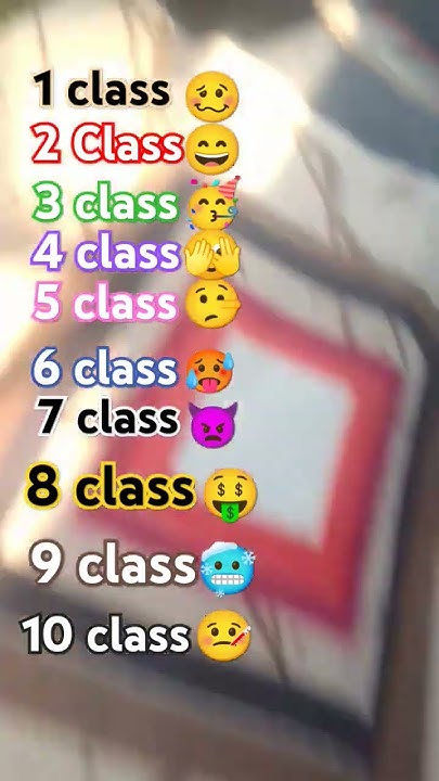 choose your class - YouTube