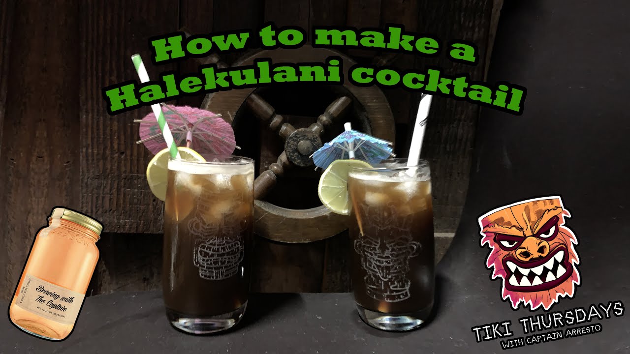 How to Make the Classic Halekulani Cocktail | Tiki Thursdays - YouTube