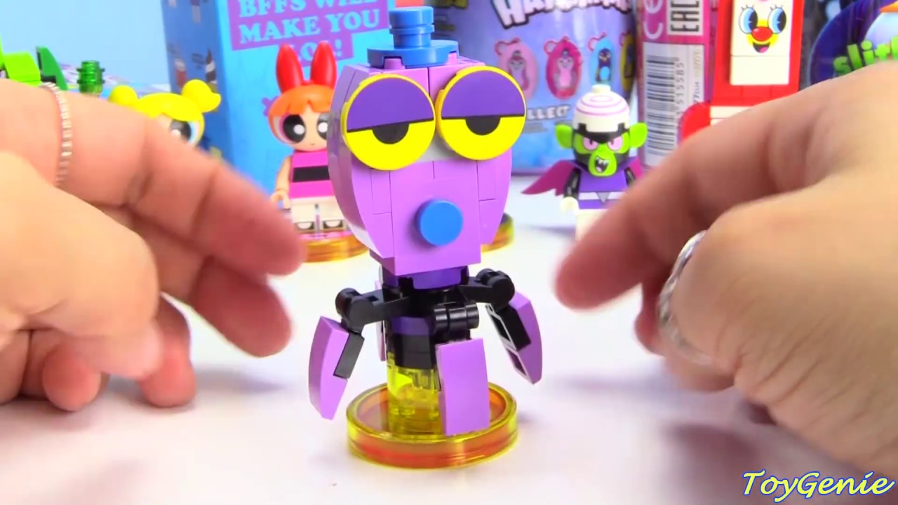 Build Powerpuff Girls Blossom, Bubble, and Buttercup Legos - YouTube