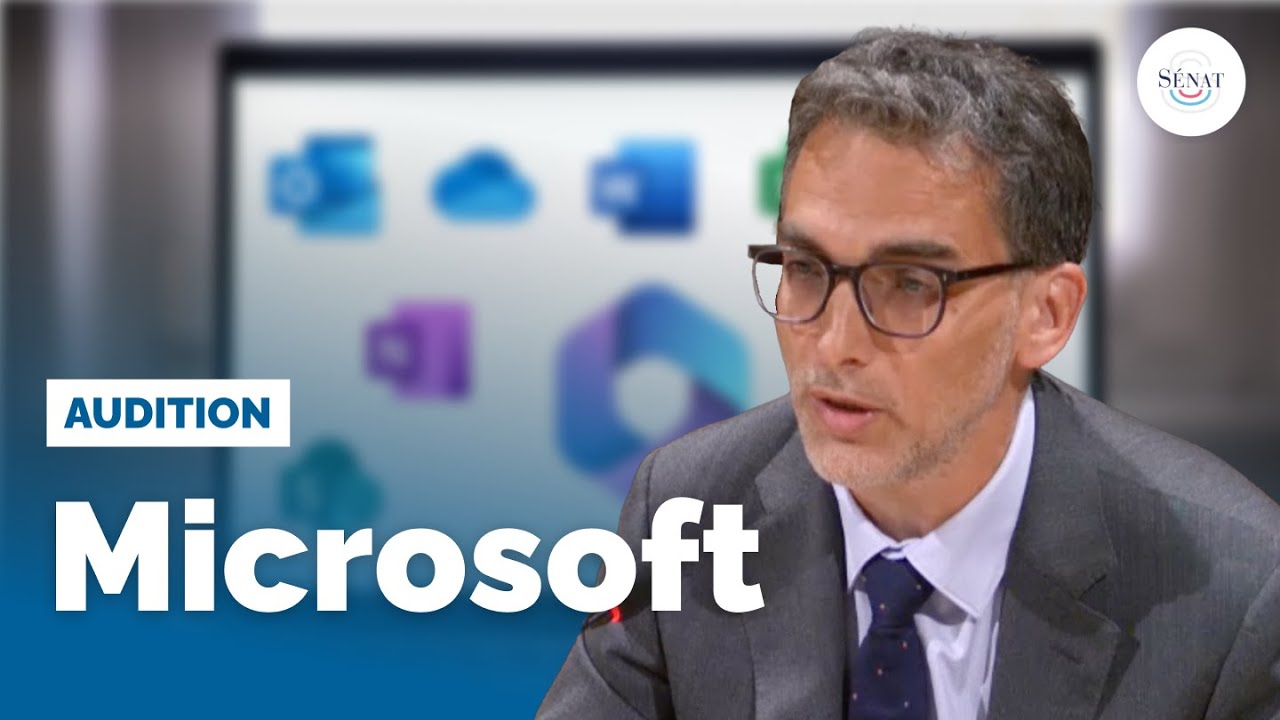 Commande publique : audition de Microsoft - YouTube