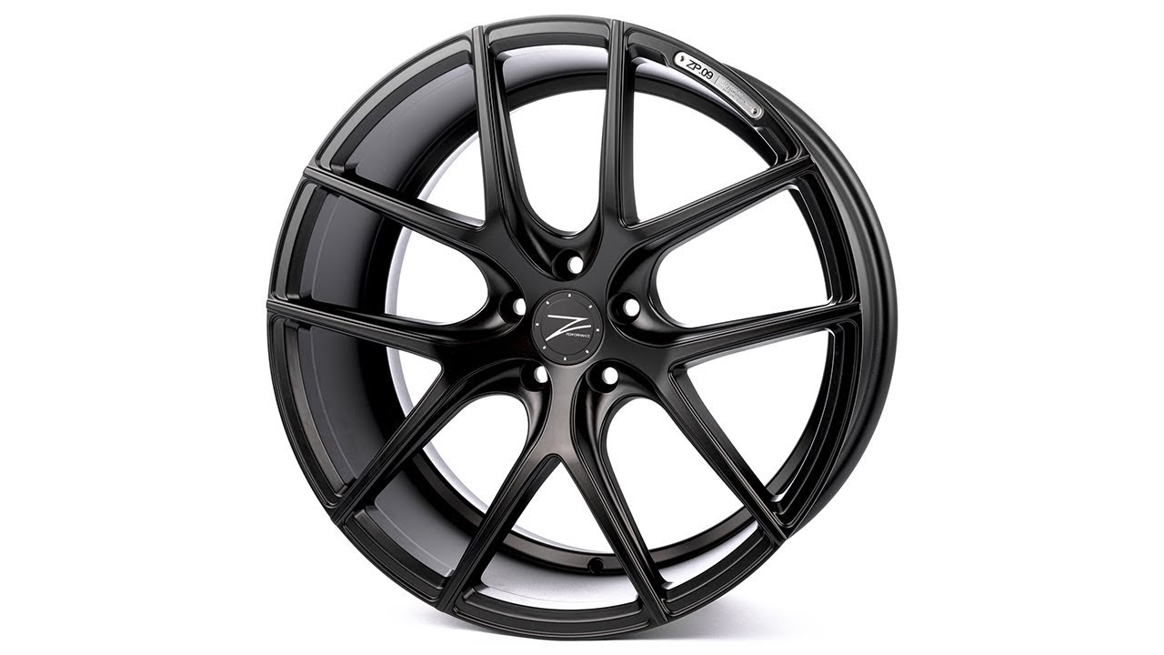 Z-PERFORMANCE ZP.09 Matt Black | felgenoutlet.de - YouTube