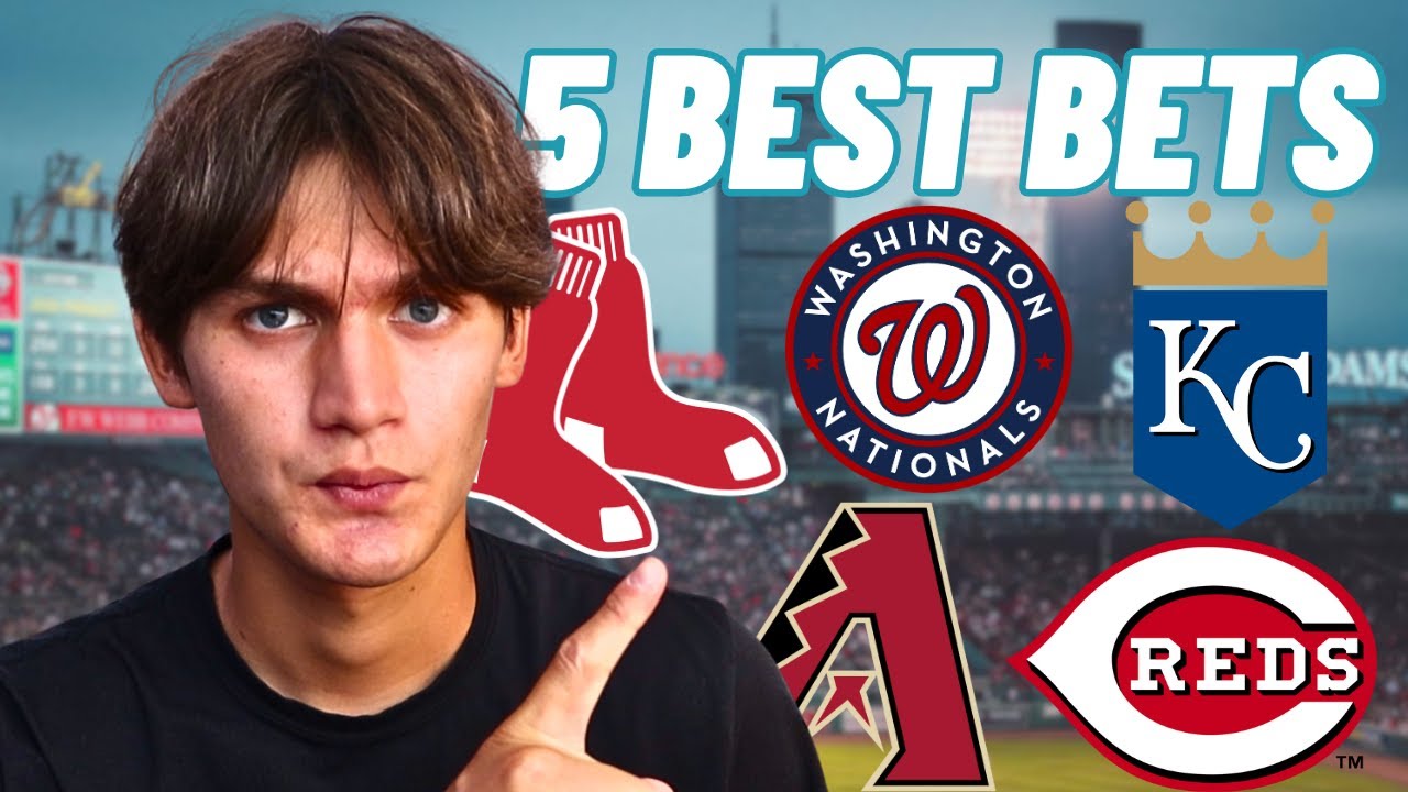 5 MLB BEST BETS FOR 9/14! - YouTube