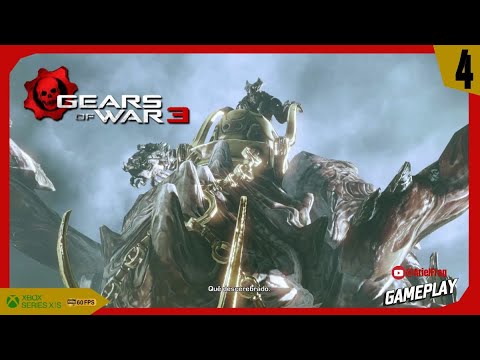 Gears Of War 3 |Gameplay Xbox Series S| Parte 4| El retorno de la Reina ...