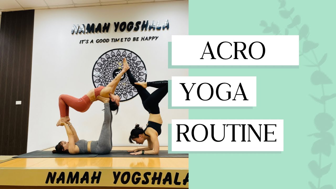Acro yoga || partner yoga poses || couples yoga || beginners acro yoga ...