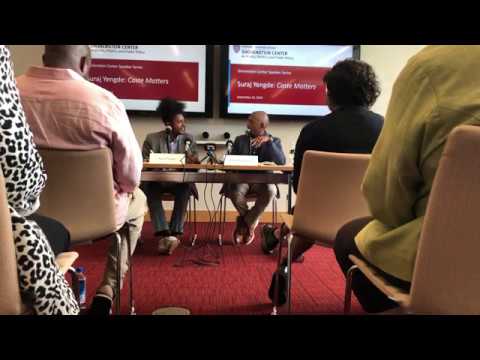 Caste Matters: Harvard University Launch - YouTube
