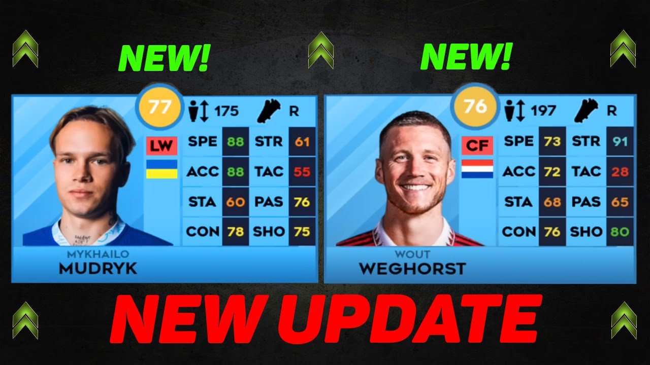 DLS 23 | NEW PLAYERS THAT WILL BE ADDED IN DLS 23 | DREAM LEAGUE SOCCER ...