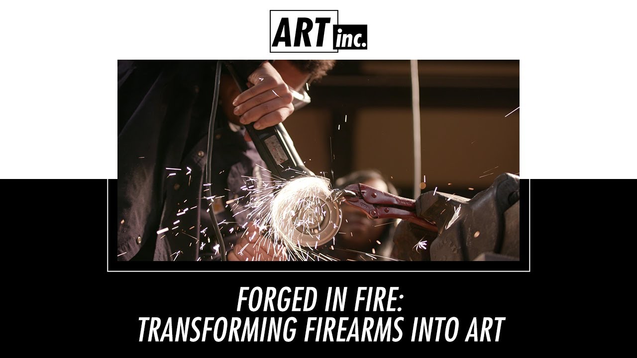 Forged in Fire: How students are transforming firearms into art | ART ...