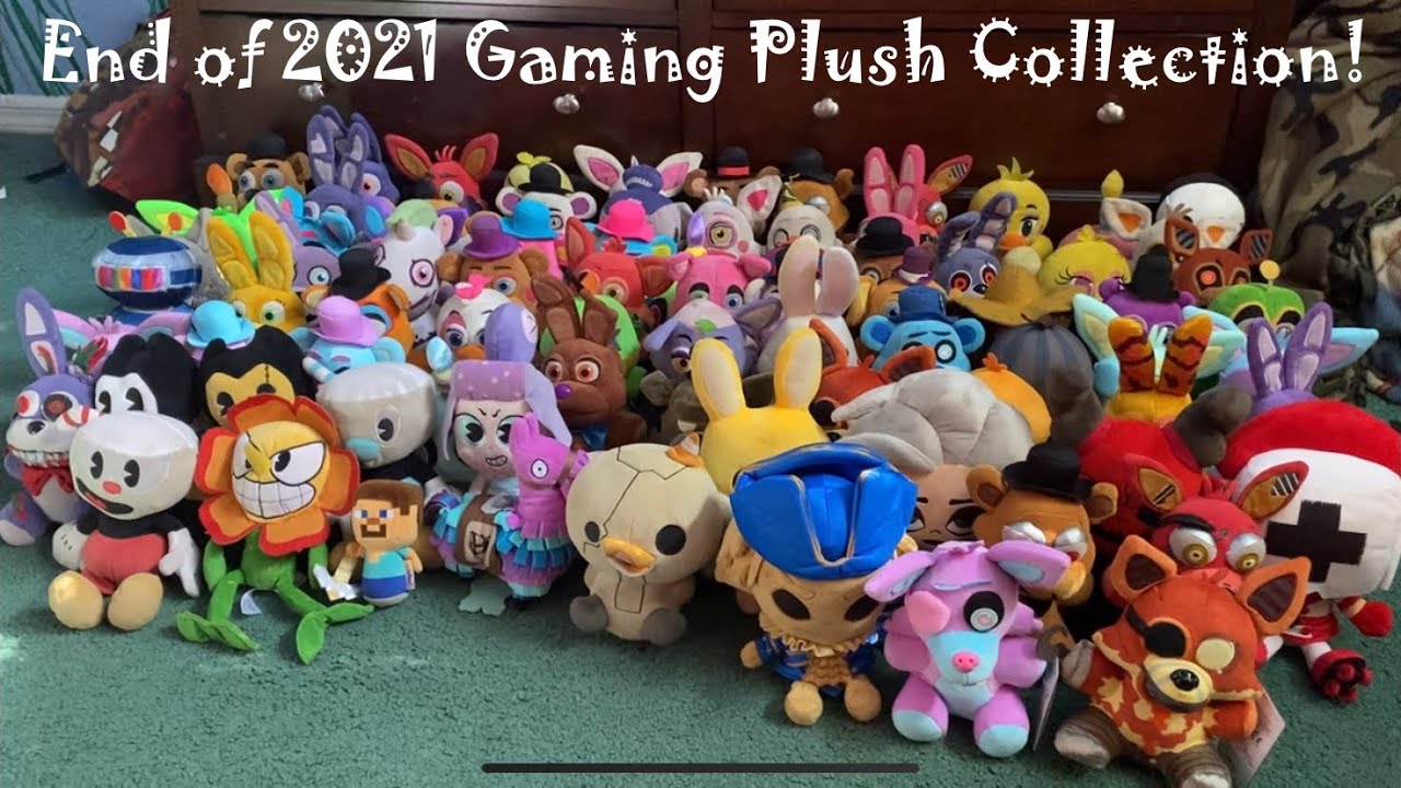 End of 2021 Gaming Plush Collection - YouTube
