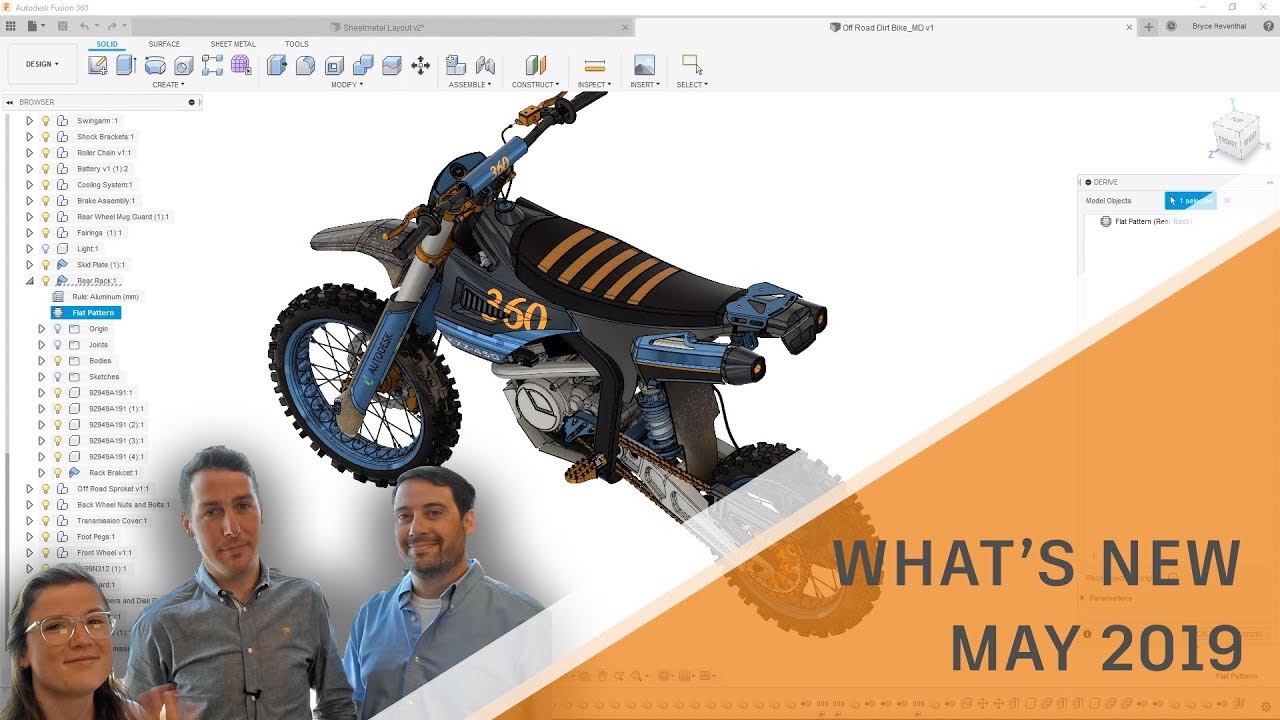 What's New in Fusion 360 May 2019 Update - YouTube
