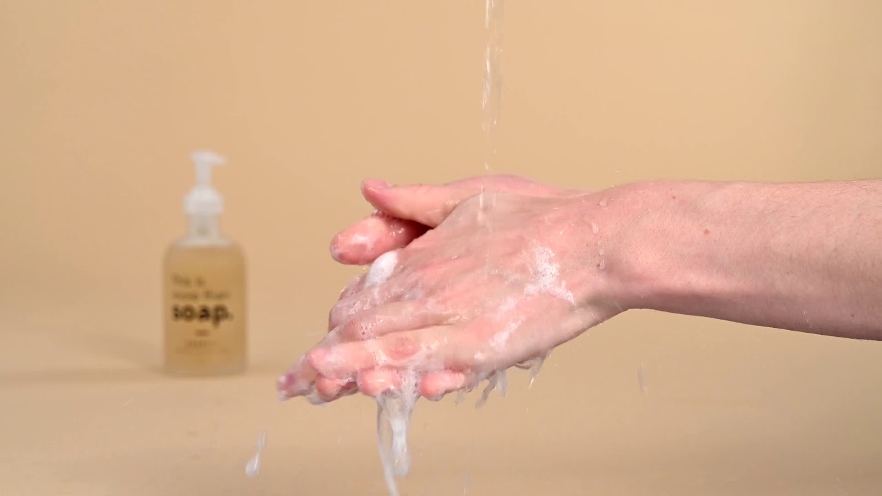 How to wash your hands. Step 4: Rinse - YouTube