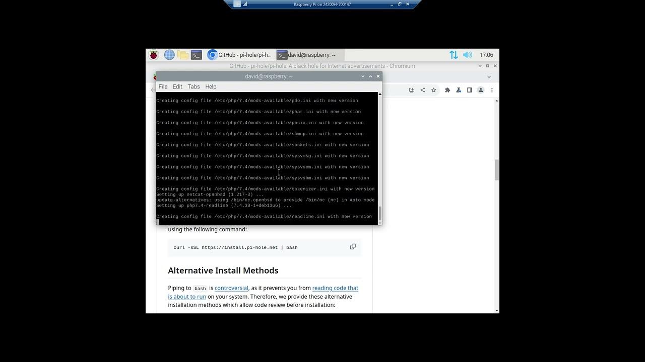 Installing the Pi Hole DNS ad blocker - YouTube