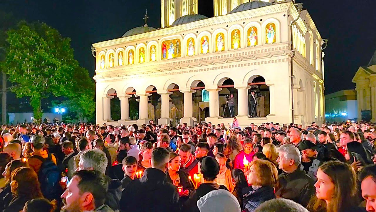 Bucharest, Romania | Patriarchal Cathedral | Holy Easter 2024 - YouTube