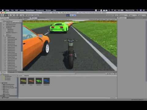 Make a game like dr driving in unity part - 1 - YouTube