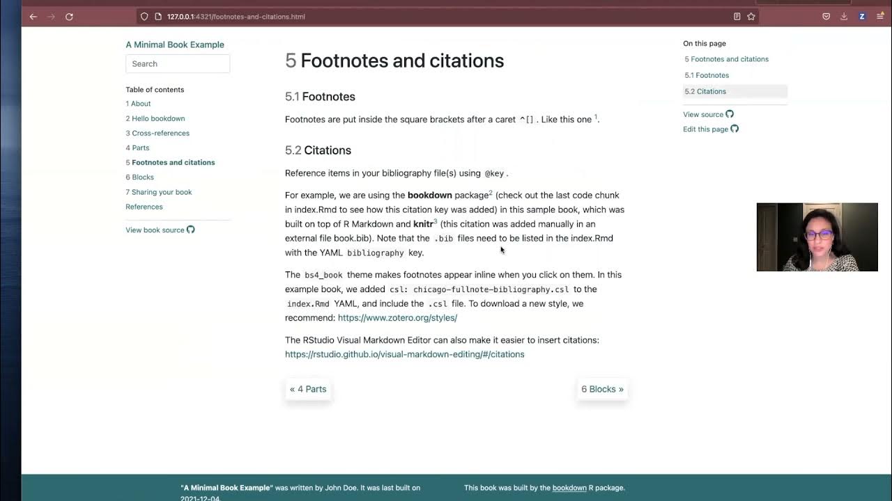 Day 04: bookdown || rmarkdown + bookdown + GitHub actions + renv + Netlify #12daysofdusting ...