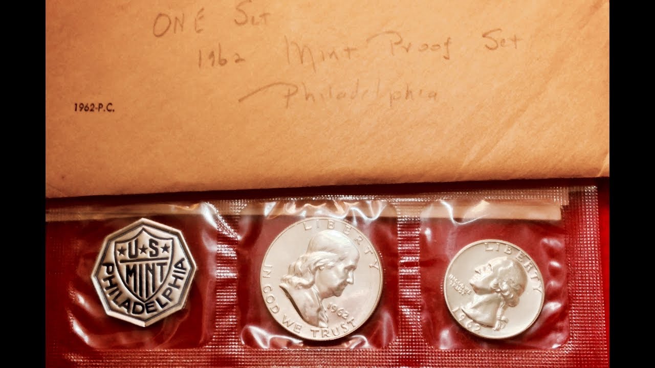 1962 Philadelphia Proof Set - Only 3.2 Million Made - YouTube
