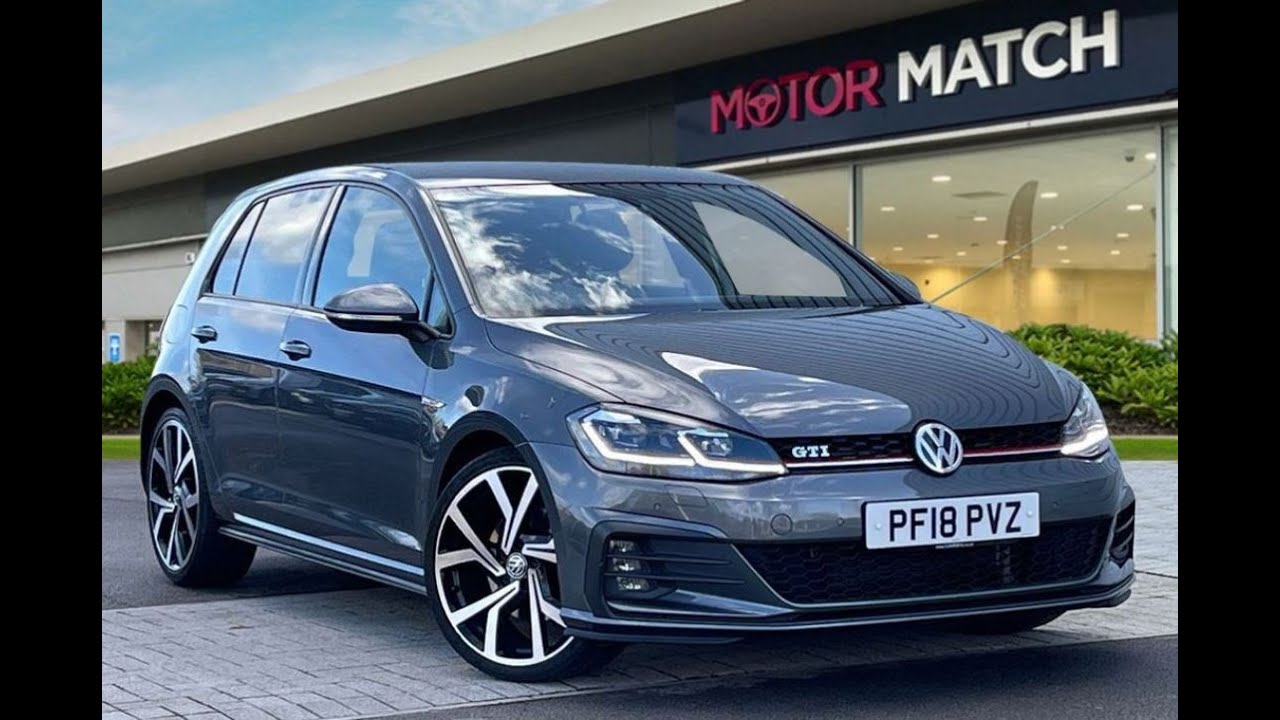 Approved Used Volkswagen Golf GTI 2.0TSI 230PS DSG in Indium Grey ...