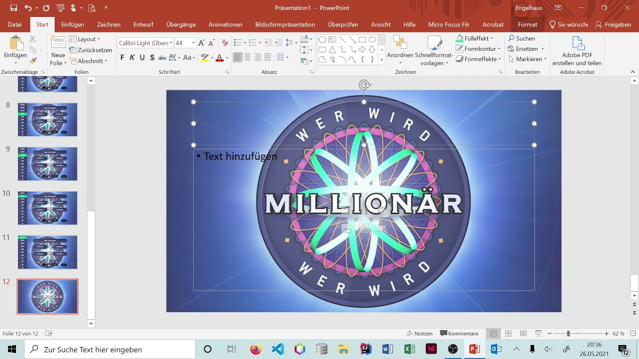 Wer Wird Millionaer Powerpoint Ai Creator