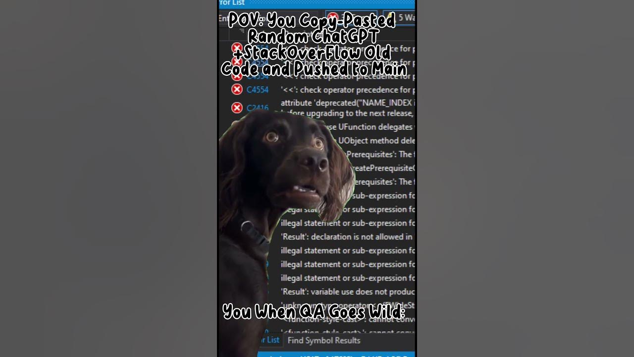 Pushing Random Code To Main Branch Meme Programmingmemes Programminglife Developerlife Youtube