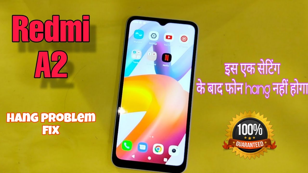 Redmi a2 hanging problem solution || redmi a2 hang issue - YouTube