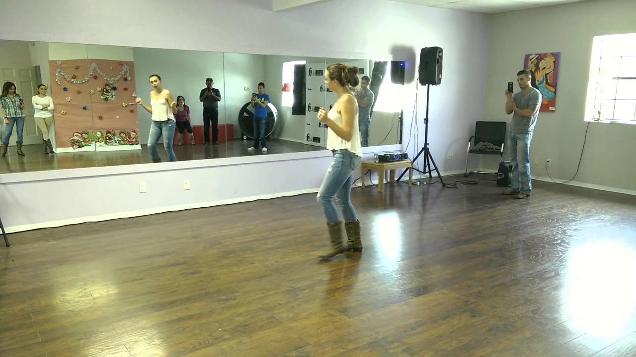 Country Line Dance Workshop Breakdown - YouTube